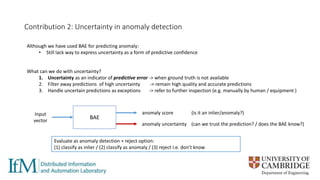 Bayesian Autoencoders for anomaly detection in industrial environments ...