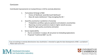 Bayesian Autoencoders for anomaly detection in industrial environments ...
