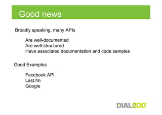 Dial2Do API | PPT