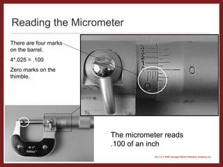 Dial caliper & micrometer | PPTX