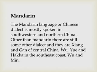 World's Most Spoken Languages | PPTX | Technology & Computing