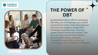 Dialectical Behavioral DBT Therapy Skills in Daily Life | PDF