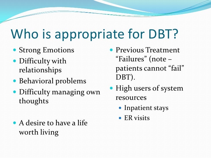 What is DBT? What is DBT?