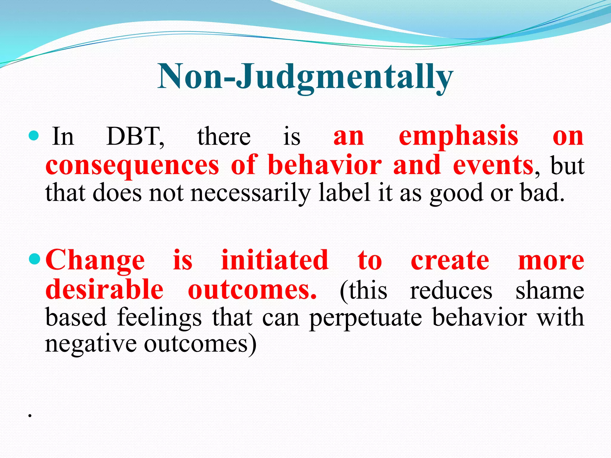 Dialectical behavior therapy (2) | PPTX