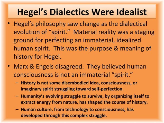 Dialectical Materialism: An Introduction to Marx's Political Philosophy | PPT