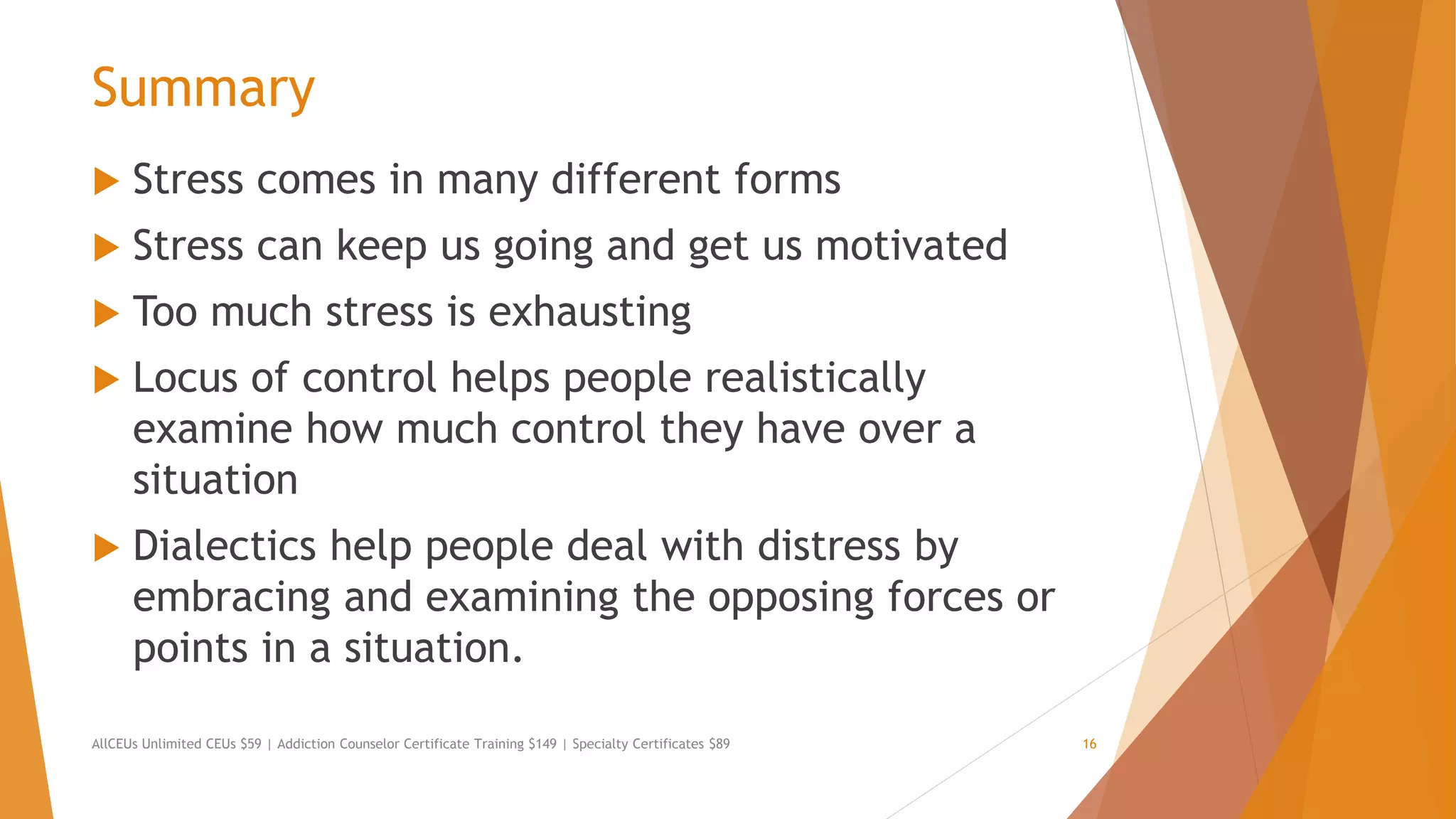 Dialectics and Locus of Control | PPTX