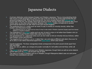 Japanese Dialects | PPTX | Geography | Science