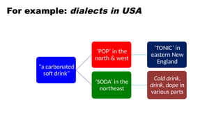 Dialectology ( a study about language ) | PPTX