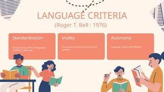 Dialectology ( a study about language ) | PPTX