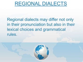 Dialects | PPTX