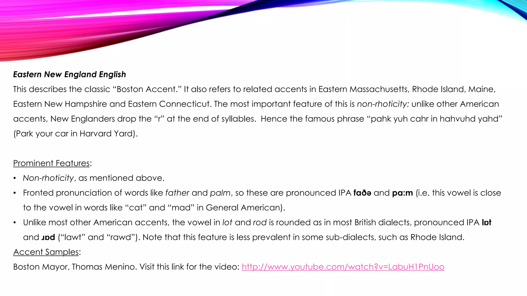 Dialects and Accents | PPTX