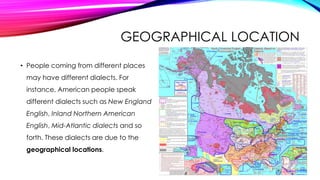 Dialects and Accents | PPTX
