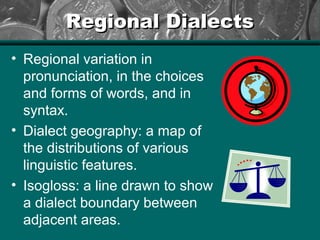 Dialects and varieties | PPT
