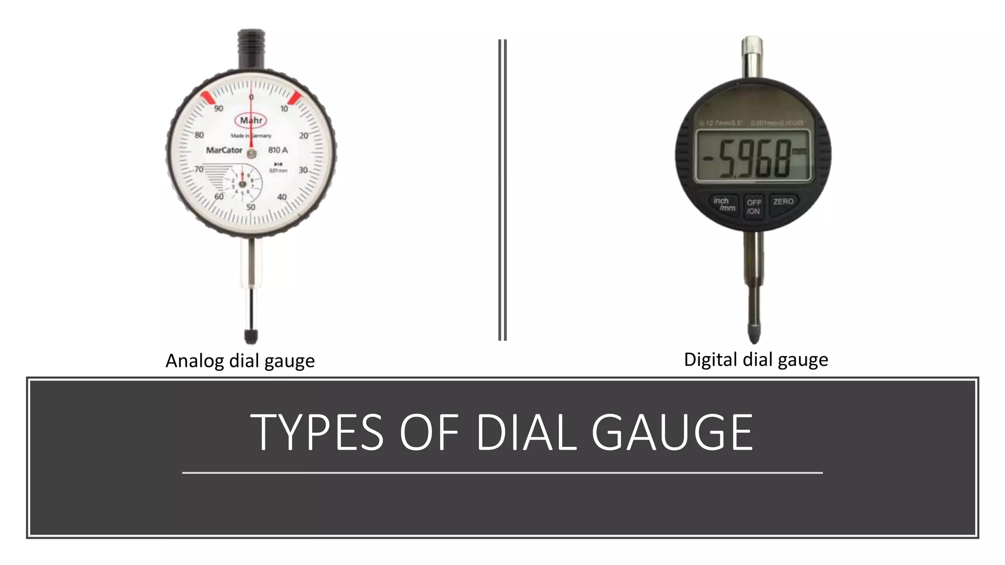 Dial gauge | PPTX