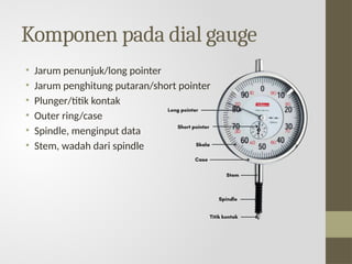 materi dasar DIAL GAUGE Mariska Indah Pradani.pptx