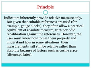 Dial indicator | PPTX