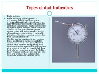 Dial indicator | PPTX
