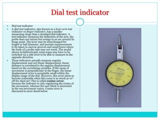 Dial indicator | PPTX