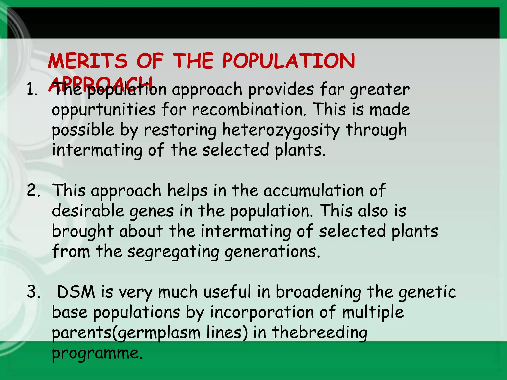 Diallele selective mating system | PPTX