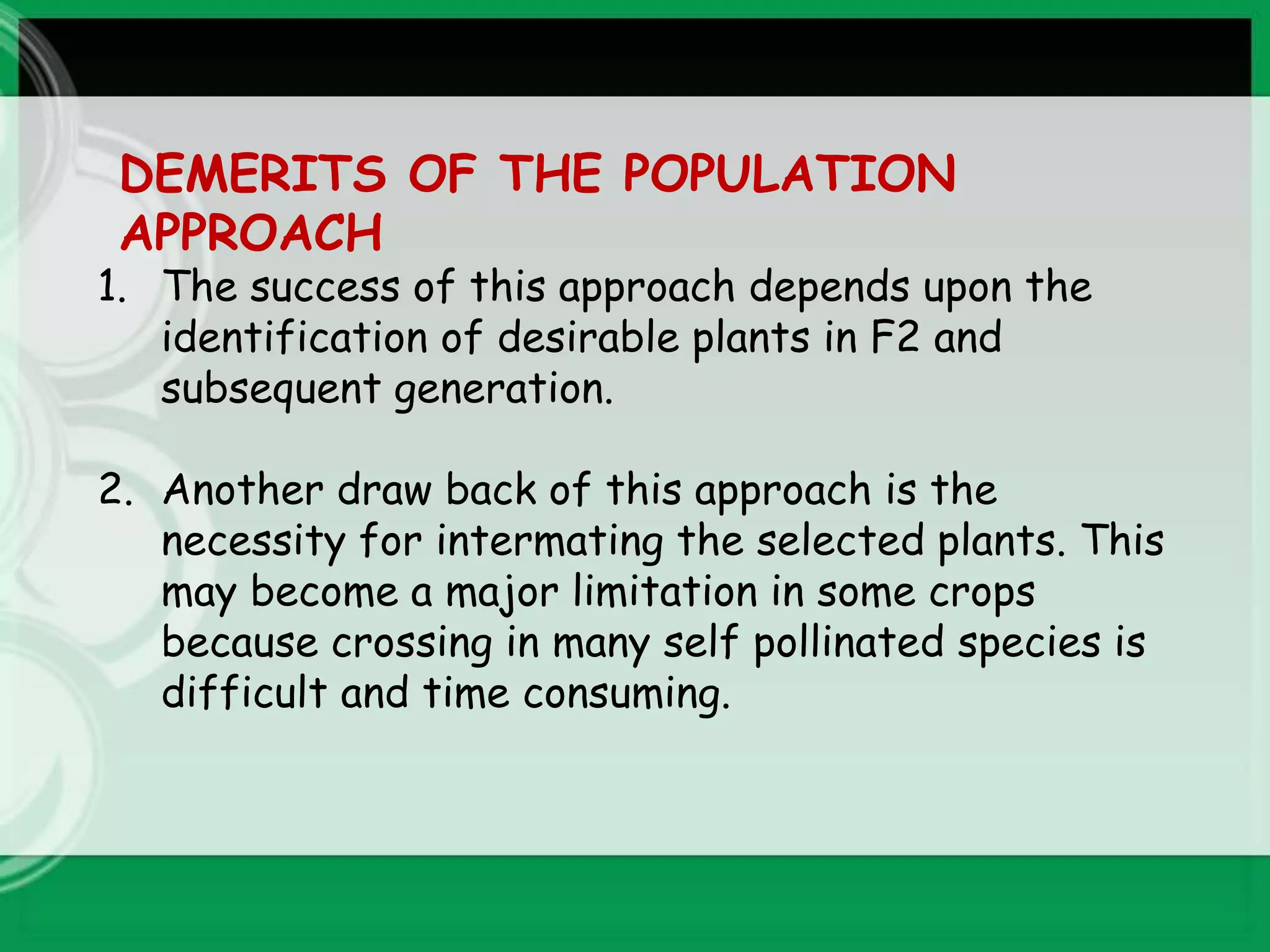 Diallele selective mating system | PPTX