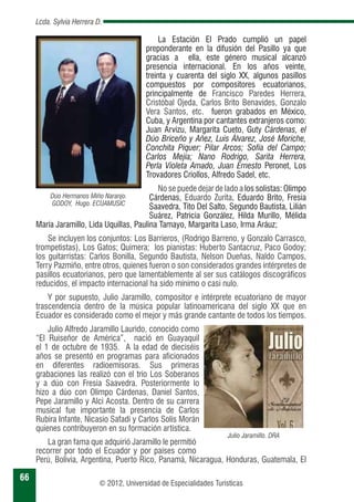 La identidad musical del Ecuador: El Pasillo | PDF