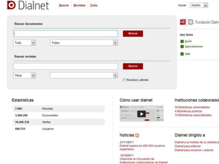 Dialnet ( ana) | PPTX