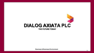 DIalog plc | DOCX