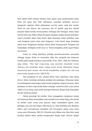 Dialog etika dalam pemersatu Bangsa | PDF