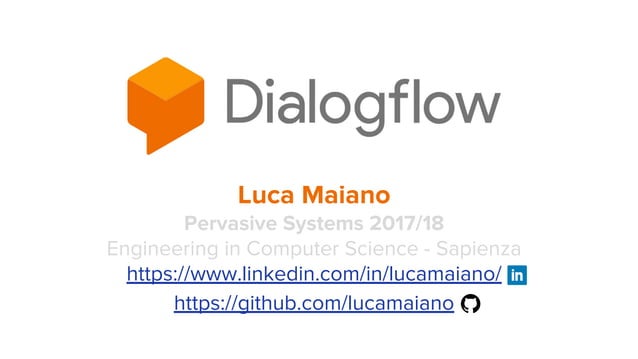 Dialogflow | PDF