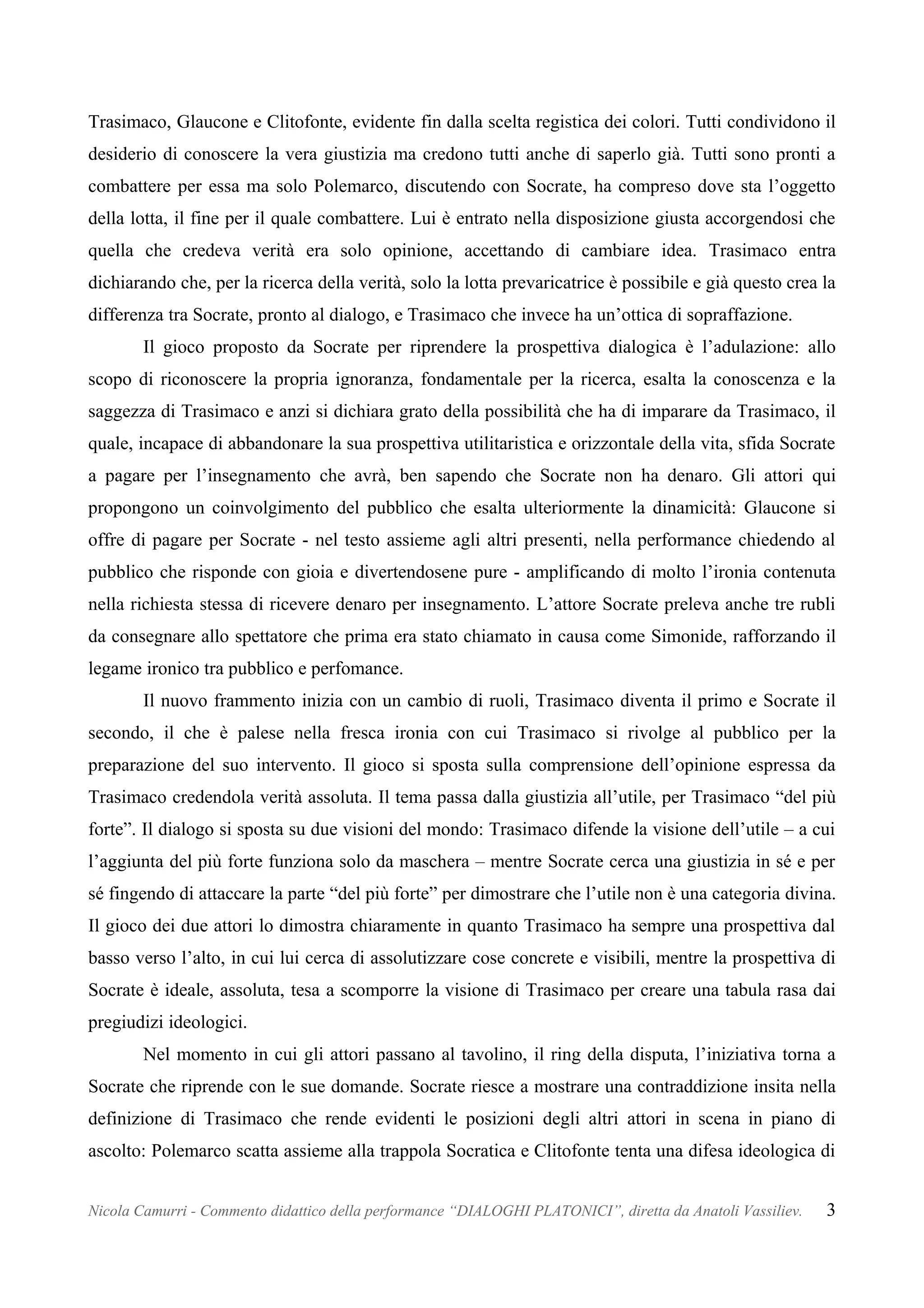 Dialoghi Platonici - Anatoli Vassiliev | PDF