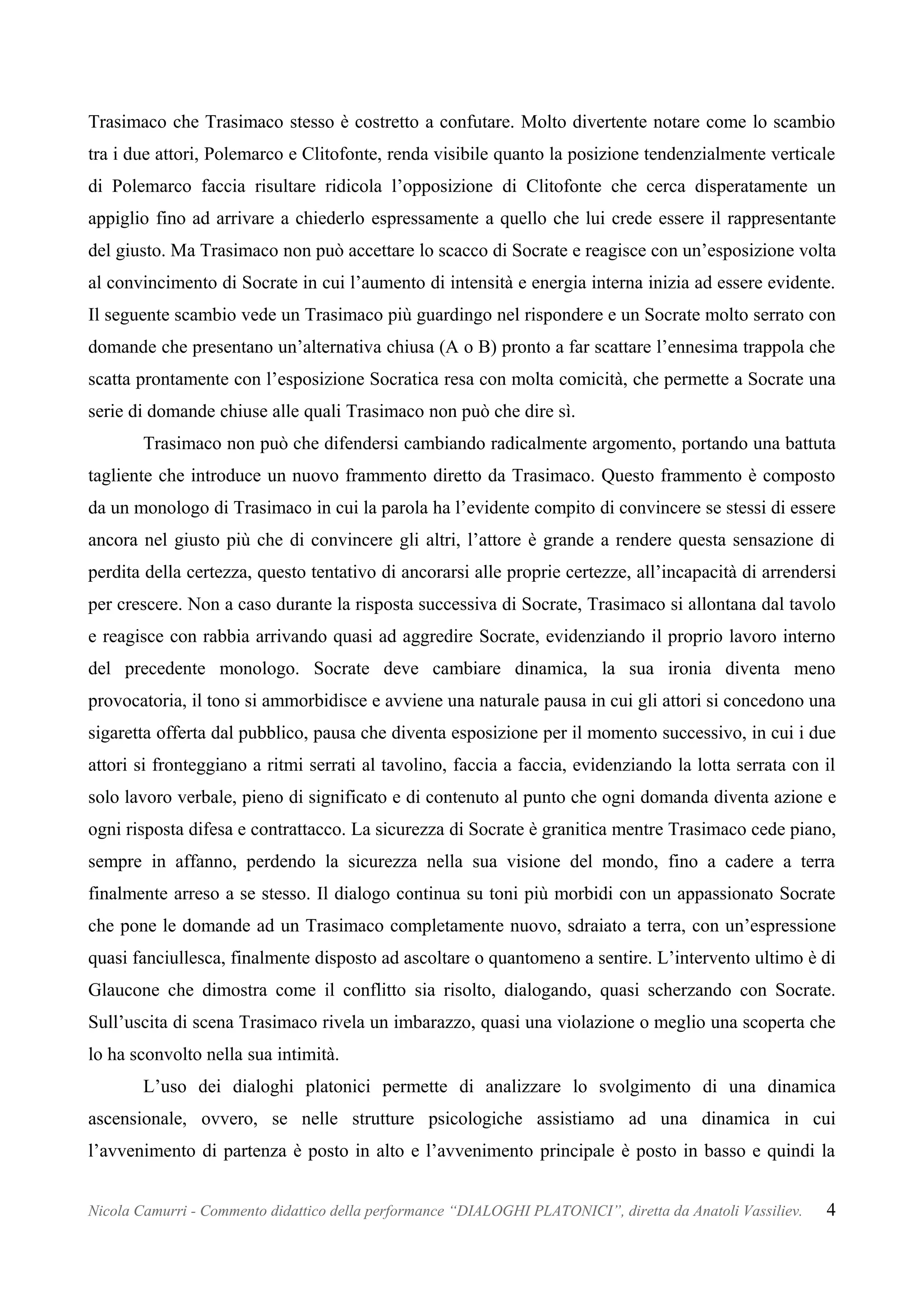 Dialoghi Platonici - Anatoli Vassiliev | PDF