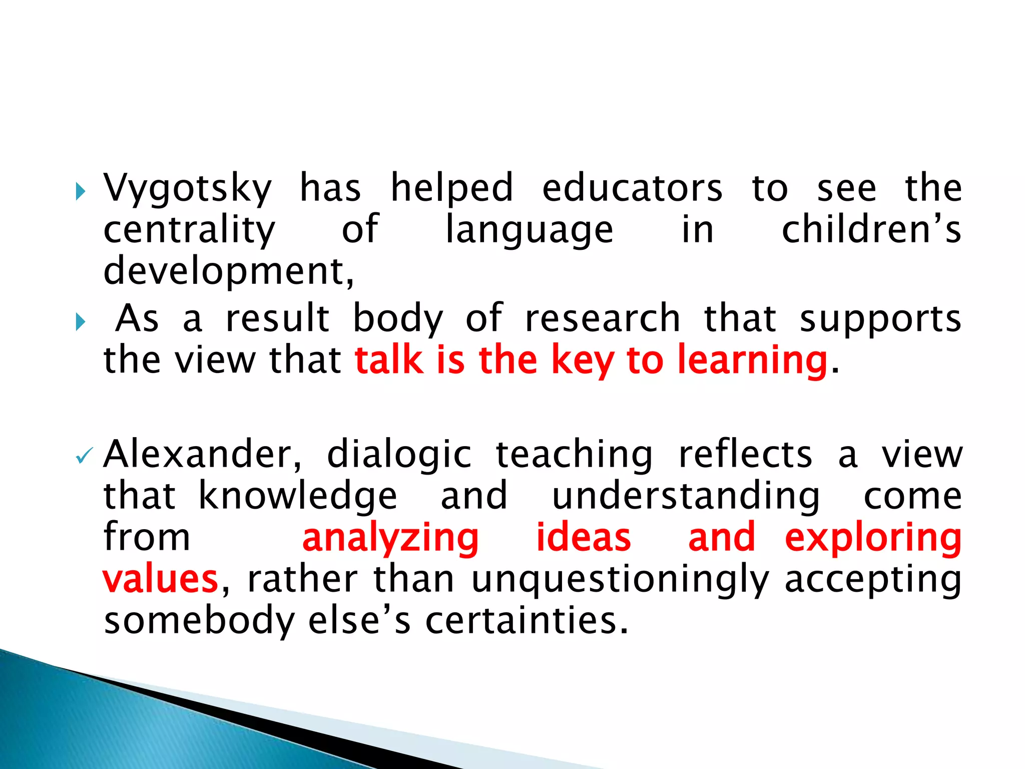 Dialogical knowledge1 | PPTX | Education