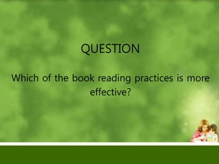 Dialogic book reading in Indonesian EYL Context | PPT