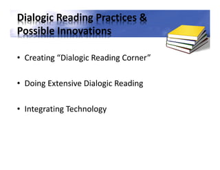 Dialogic book reading 101- Presentation at KOTESOL 2013 | PDF