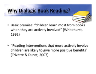 Dialogic book reading 101- Presentation at KOTESOL 2013 | PDF