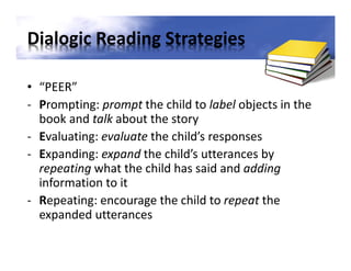 Dialogic book reading 101- Presentation at KOTESOL 2013 | PDF