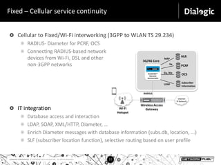 LTE World Summit - The Next Generation of Diameter Signaling ...