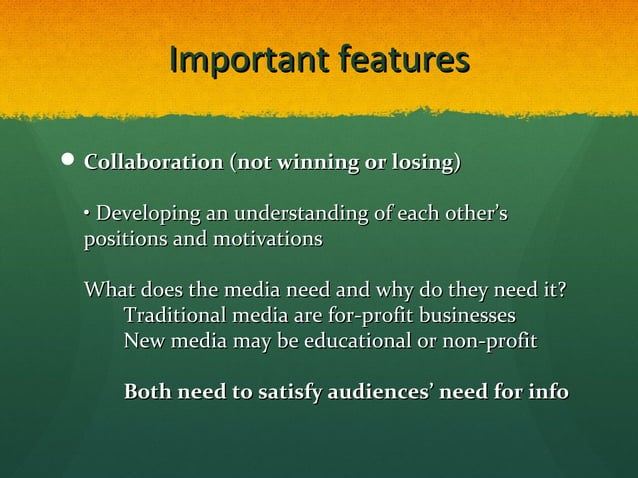 Dialogic Theory and Media Relations | PPT