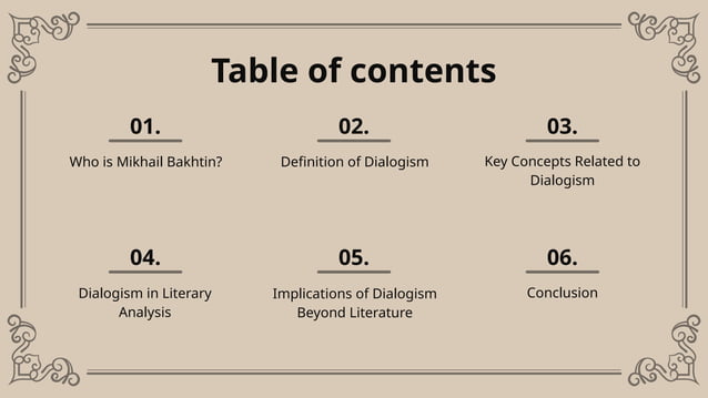 Dialogism by Mikhail Bakhtin........pptx