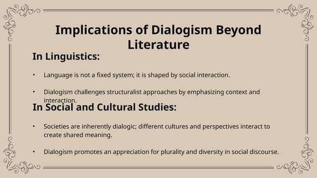 Dialogism by Mikhail Bakhtin........pptx