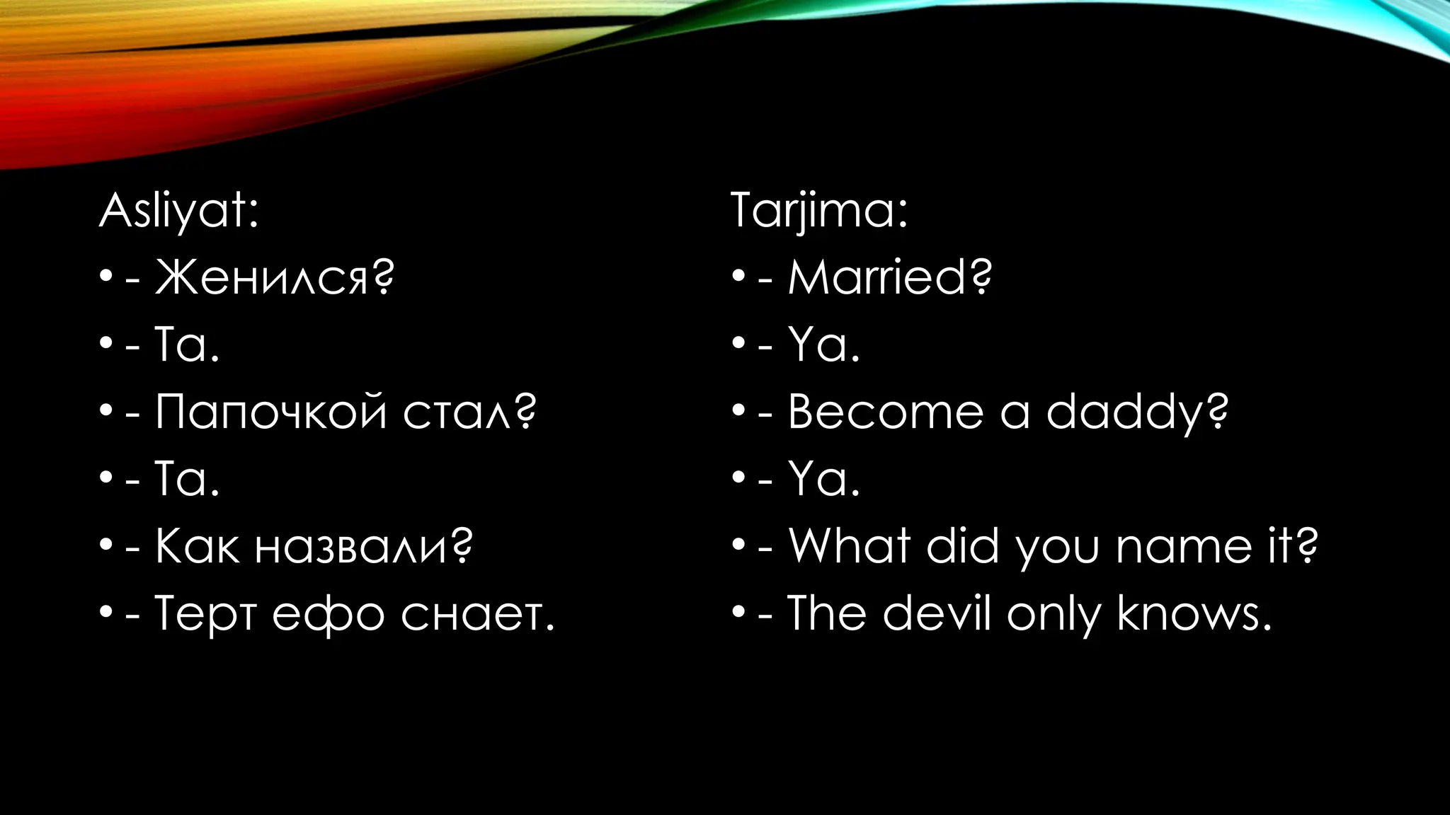 Dialoglarda personaj nutqini tarjima qilish.pptx