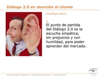 Atención al Cliente en el Diálogo 2.0 | PDF