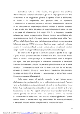 Dialogo ecumenico | PDF