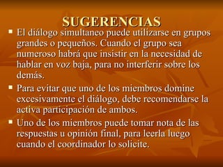 Dialogo O Cuchicheo | PPT