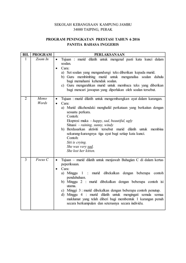 Dialog prestasi 2 | DOCX
