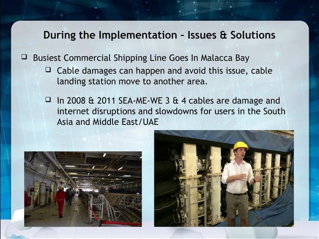 Strategic Planning - Dialog submarine cable