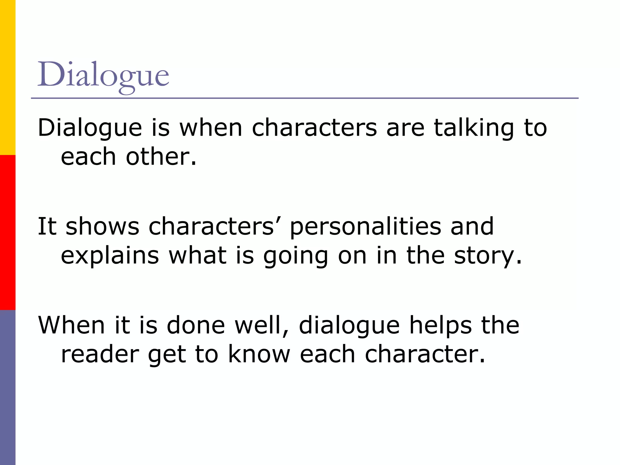 Dialogue | PPT