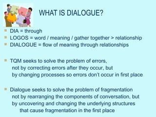 Dialogue | PPT