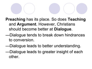 Interfaith Dialogue | PPT