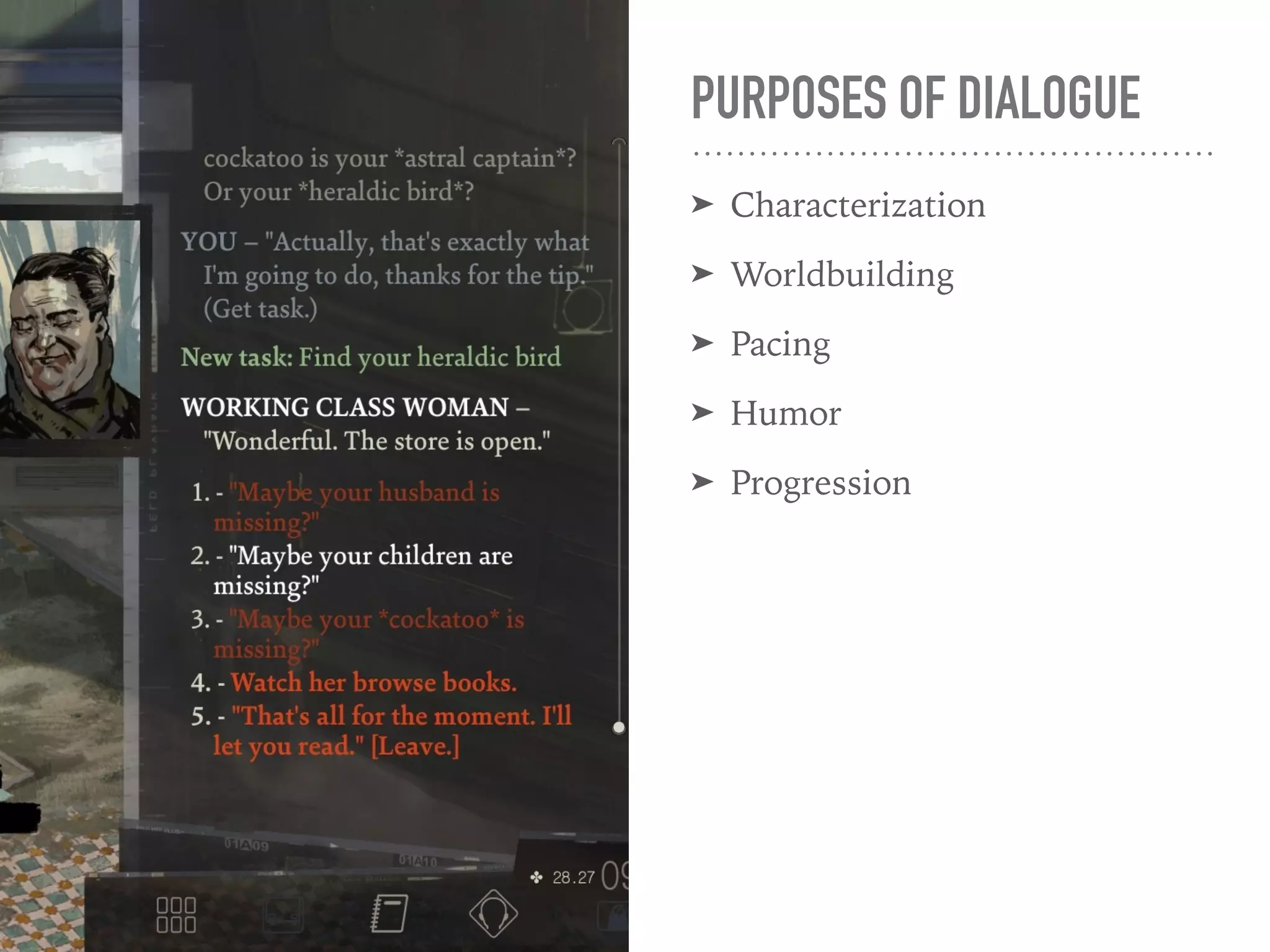 Dialogue in Games | PDF | Roleplaying Games | Games and Puzzles